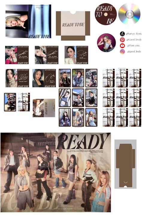 ִֶָ Twice Mini Album Mini Libros Impresion Fotos Recortables Para Imprimir