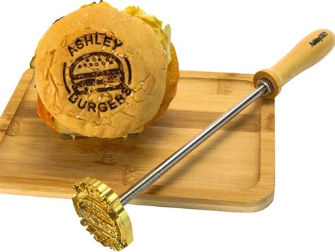 Amazon Custom Hamburger Bun Branding Iron Custom Food Stamp