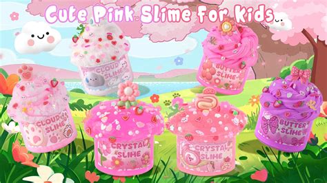 Pretty Pink Slime Tuban Jiggly Slime Pearl Pink 200 Gram Lazy Lama