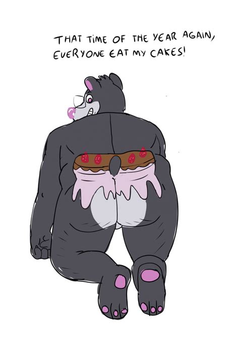 Rule 34 2022 Anthro Ass Backsack Balls Bear Cake Dessert English Text