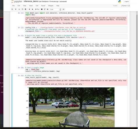 Bounding Boxes Not Showing On The Result Demo Image · Issue 3135 · Open Mmlabmmdetection · Github