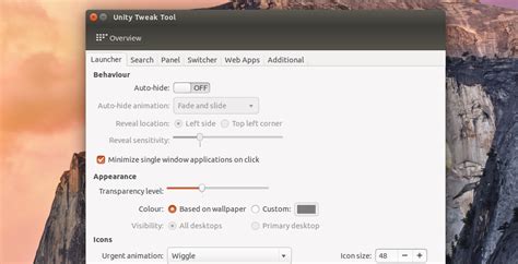Unity Tweak Tool Makes Enabling Unity Minimise On Click Easier Omg Ubuntu