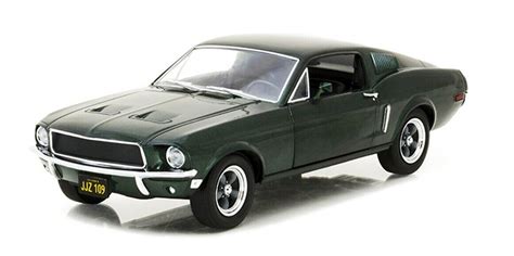 118 Greenlight 1968 Ford Mustang Gt Fastback Highland Green Metallic