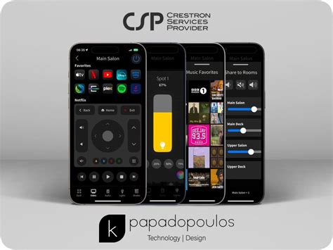 Crestron Csp Marineautomation Avtweeps Uiuxdesign Ise2025