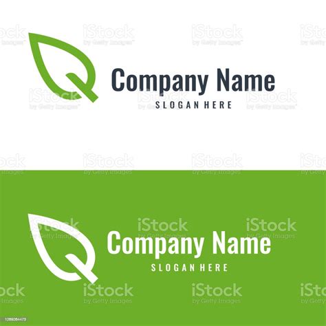 잎 창조적 인 개념 로고 디자인 템플릿 추상 녹색 잎 로고 아이콘 벡터 디자인 조경 디자인 정원 식물 자연 및 생태 벡터 로고