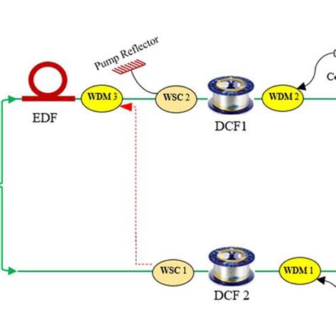 The Spectrum Of The Input And The Amplified Output Signal Spectrum At
