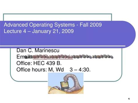 Ppt Advanced Operating Systems Fall 2009 Lecture 4 January 21 2009 Powerpoint