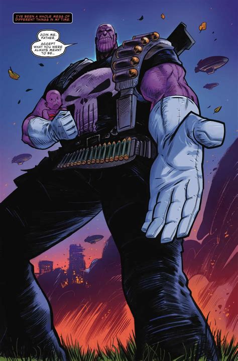 Marvel Comics Universe And Cosmic Ghost Rider 5 Spoilers Thanos Becomes