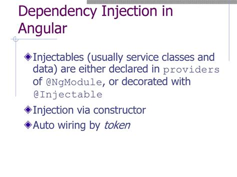 Cs5220 Advanced Topics In Web Programming Angular Services Ppt Download