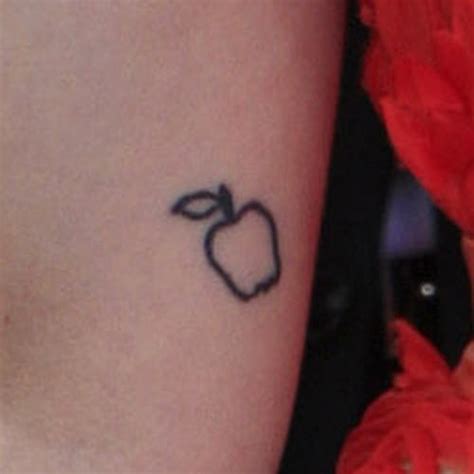 Pin By Anna Mcbride On My Style Apple Tattoo Teacher Tattoos Wrist Tattoos