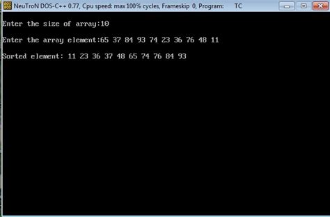Technocraks Bubble Sort Using Cpp