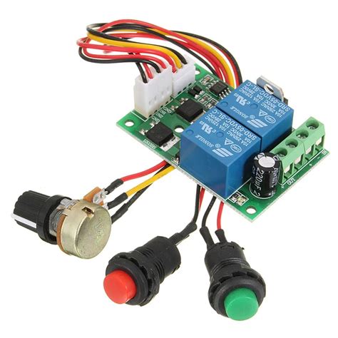 PWM DC 6V 9V 12V 24V 3A DC Motor Speed Controller Forward Backward Reversible Switch Good