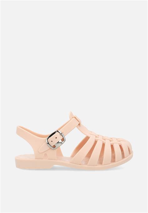 Caged Sandals Pink8 Pop Candy Shoes