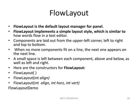 Awt Controls Ppt Ppt Programming Languages Computing