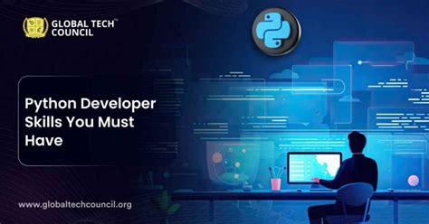 python developer skills you must have global tech council