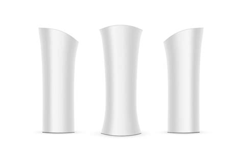 Blank Pillars For Exhibition Stands