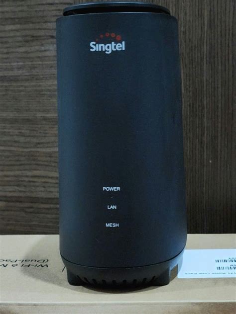 Singtel Wifi6 Mesh Extender Computers And Tech Parts And Accessories Networking On Carousell
