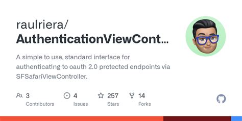 Github Raulrieraauthenticationviewcontroller A Simple To Use
