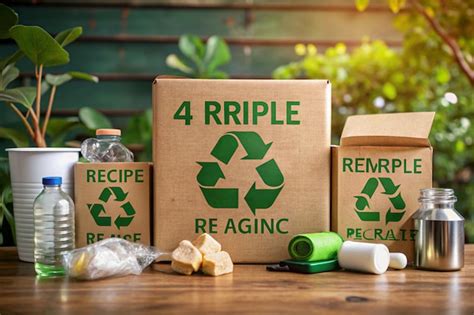 The R Principle Reduce Reuse Repair And Recycle For Zero Waste Product Packaging Design An