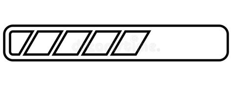 Loading Percentage Completed Bar Vector Stock Vector Illustration Of Load Please 322435566