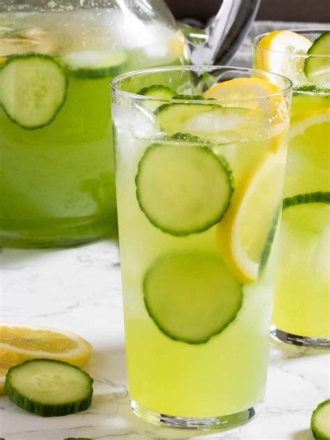 Cucumber Lemonade Healthy Recipes