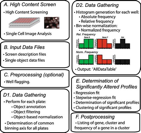 Sopra Workflow Of High Throughput Data Sets A High Content Screening