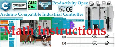 Productivity Open P1am Industrial Arduino Math Instructions Acc Automation Plc And Industrial