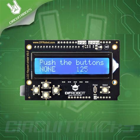 Lcd Keypad Shield For V Arduino Compatible Shopee Philippines