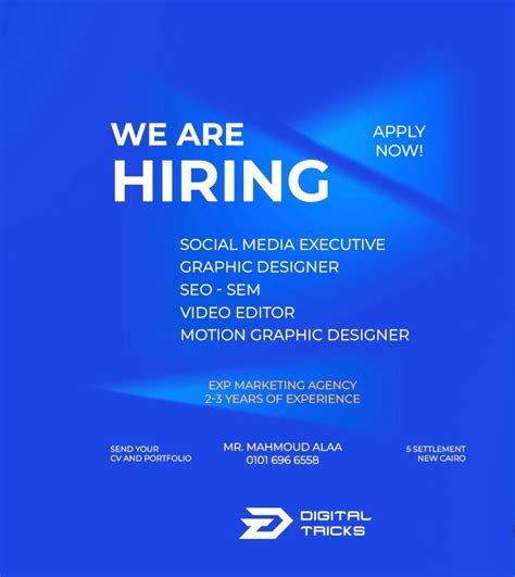 Seif Maged On Linkedin We Are Hiring Join Our Talented Team