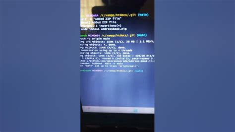 Uploading My Code In Github Using Git In Command Line Youtube