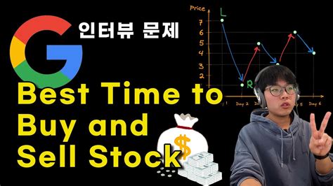 Best Time To Buy And Sell Stock Leetcode 121 난이도 Easy 코딩 인터뷰 문제