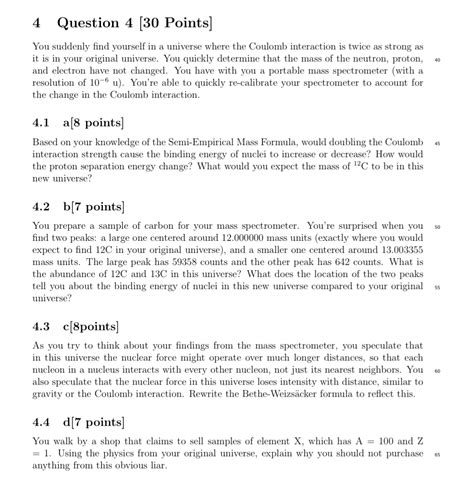 solved 4 question 4 [30 points] you suddenly find yourself