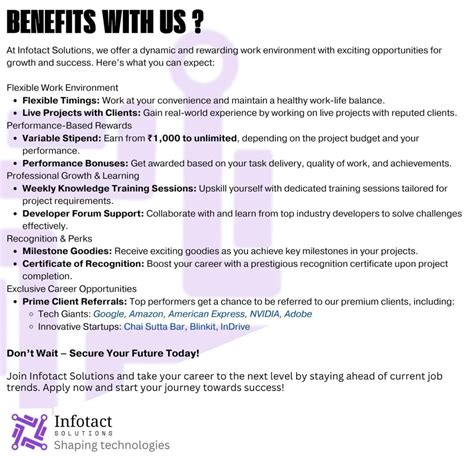 Infotact Solutions 🚀 Internship Opportunities At Infotact Solutions 💼