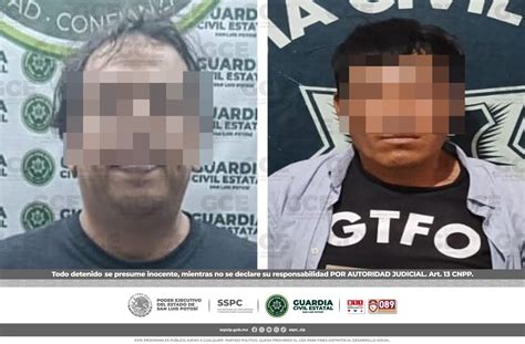 Por El Probable Delito De Violencia Familiar Dos Hombres Son Detenidos