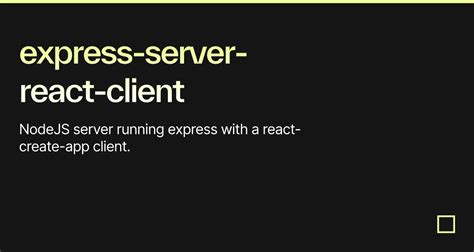 React Express Examples CodeSandbox