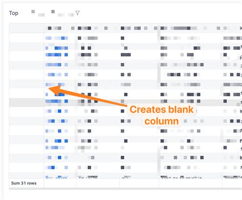Hiding Row Numbers Doesn T Remove The Column Feature Suggestions Holistics Community