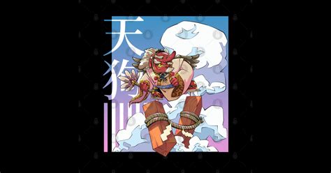 Japanese Art Style Yokai Tengu Japanese Art Style Yokai Tengu Sticker Teepublic