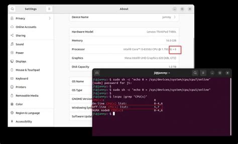 How To Disable Cpu Cores To Save Power In Ubuntu 2404 2204