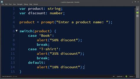 How To Use Switch Statement In Typescript Youtube