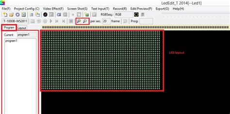 LED EDIT Software Tutorials Programming Pixel LED Learn It Step By Step