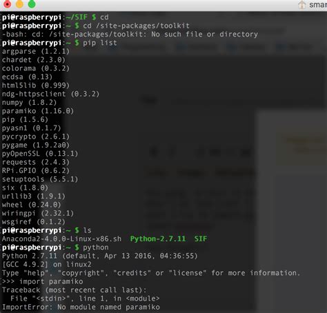 Python 2711 Importerror No Module Named Paramiko Stack Overflow