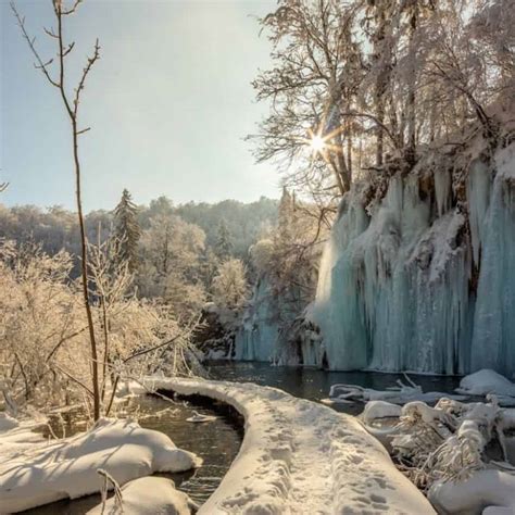 Winter At Plitvice Lakes A Luxury Travel Blog