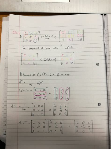 Linear Algebra How Do I Invert This 3×3 Matrix Mathematics Stack