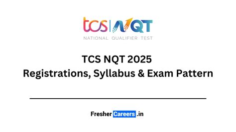 Tcs Nqt Freshers Recruitment For Engineering Graduates Apply Now