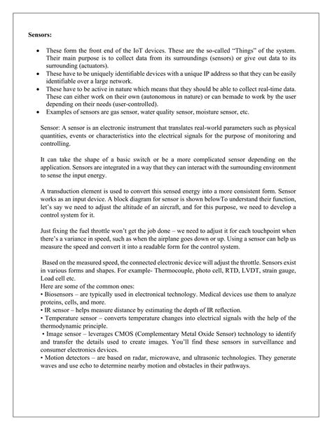Ocs352 Iot Concepts And Application 5 Notespdf Internet Of Things Internet