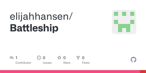 GitHub Elijahhansen Battleship