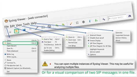 Syslog Viewer Compare Sip Messages In One File Alexander Zhuravlev