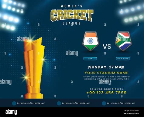 Womens Cricket Match Between India Vs Pakistan With Shiny Golden