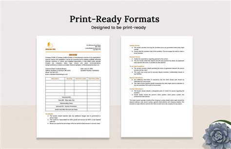 Quotation Format Template In Word PDF Google Docs PSD Download Template Net